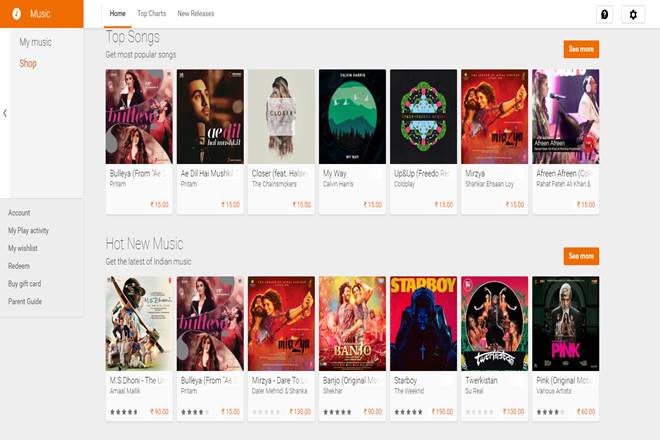 Google Play Music: Online store launched in India; in-built Android app ...