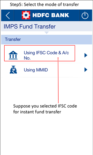 Do IMPS for money transfer through your smartphones. It’s simple and ...
