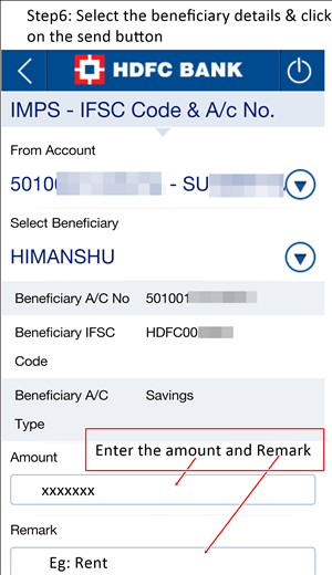 Do IMPS for money transfer through your smartphones. It’s simple and ...