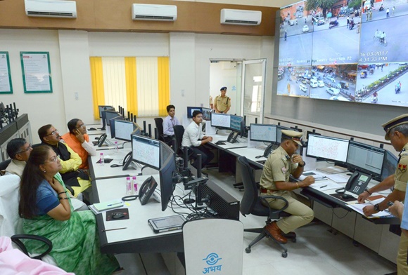 Vasundhara Raje inaugurates ABHAY, Hi-Tech Central Police Command ...