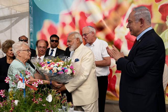 Narendra Modi Israel visit LIVE Updates: PM Modi presented two sets of ...