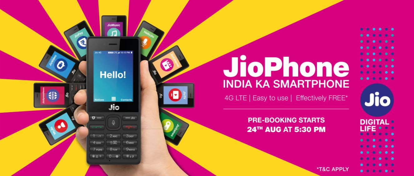 Your Jio phone is coming and it is being made in this country; no, it ...