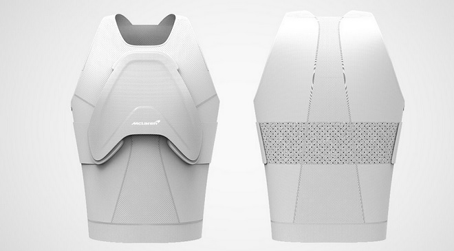 McLaren introduces shield body armour to protect human organs with F1 ...