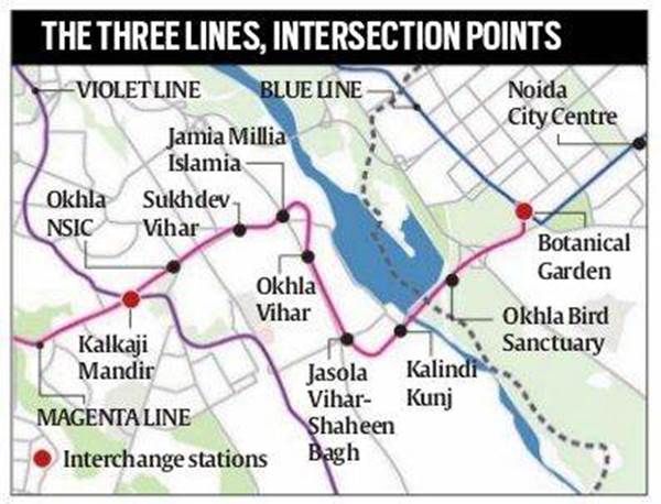 Delhi Metro Magenta Line: PM Narendra Modi, Yogi Adityanath to flag off ...