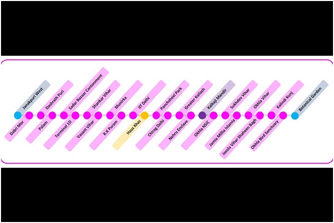 Delhi Metro Magenta Line: 10 features that will amaze you - India News ...