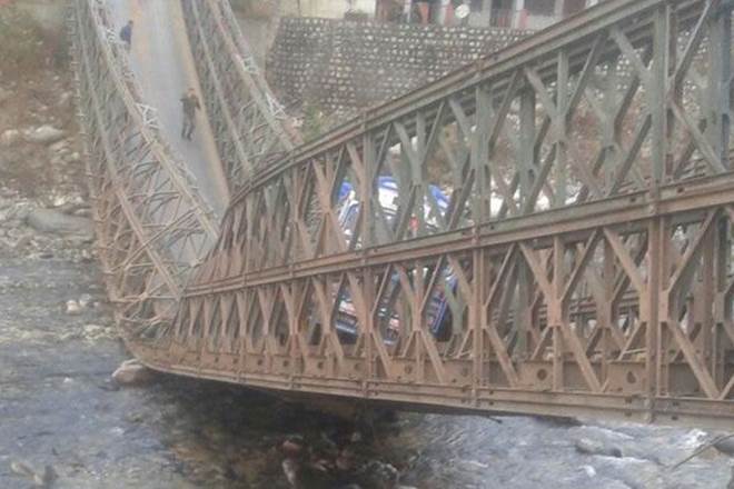 Bridge connecting Uttarkashi to China border collapses - India News ...