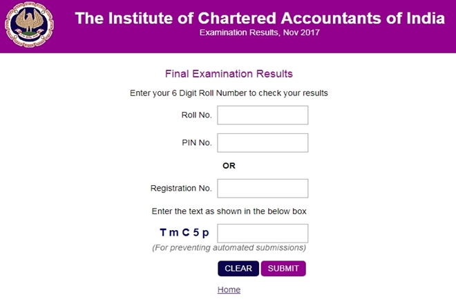 CA Final result Nov 2017: ICAI declares Chartered Accountancy final ...