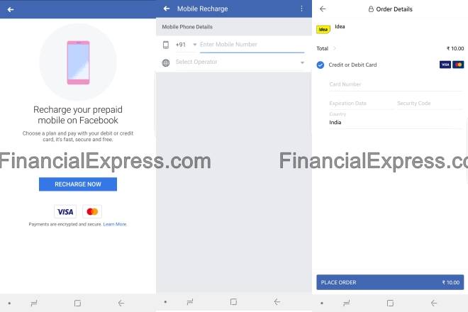 Facebook confirms testing mobile recharge service in India; here’s how ...