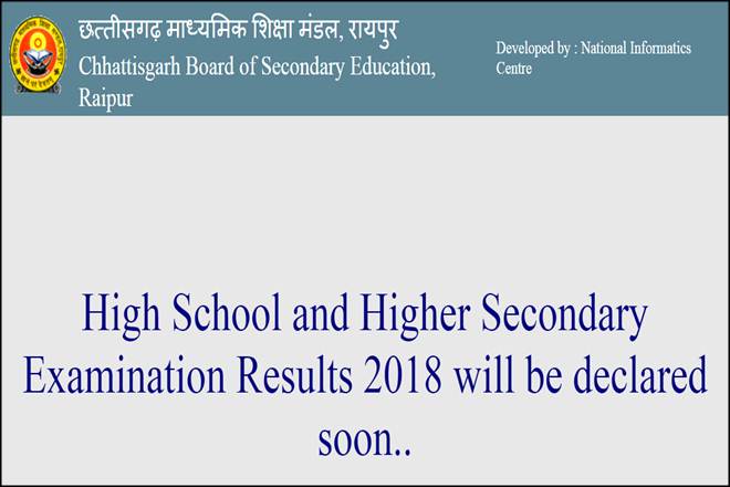CGBSE 12th result 2018 LIVE Updates: Chhattisgarh result DECLARED at ...