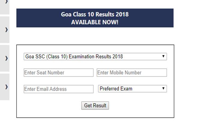 Goa Board SSC result 2018 LIVE: GBSHSE 10th result declared at gbshse ...