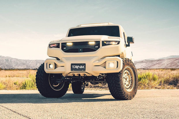 Rezvani Tank Military Edition: Bomb, bullet proof, night vision, smoke ...