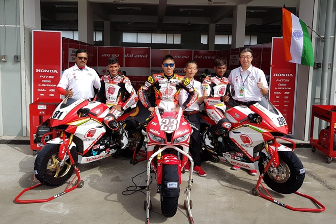 ARRC 2018: Honda Racing India’s Taiga Hada clinches 2 podium finishes ...