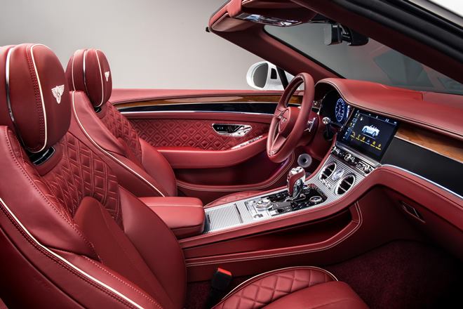 All-new Bentley Continental GT Convertible: Tweed-finish roof & 0-100 ...