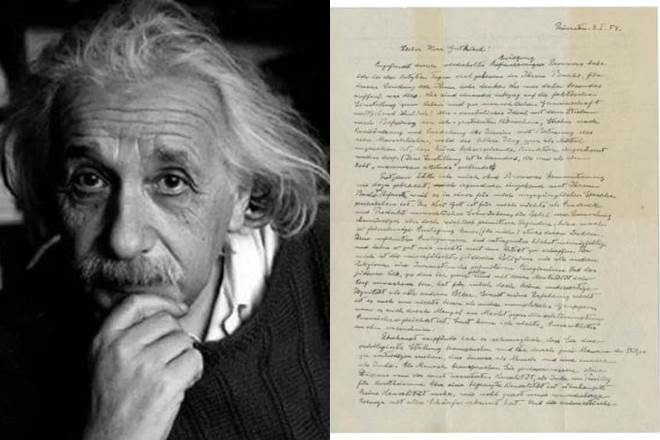 Einstein’s ‘God Letter’ auctioned for nearly $3 million | The Financial ...