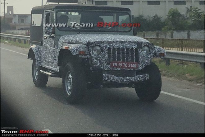 Bigger and better all-new Mahindra Thar spotted again: Changes to ...