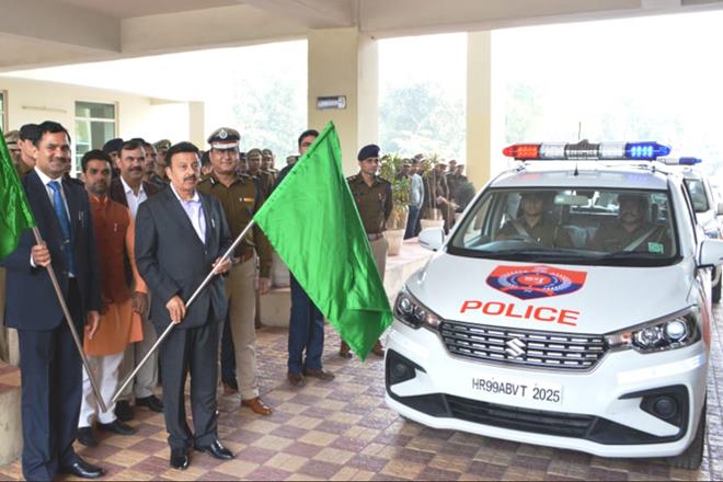 New Maruti Suzuki Ertiga now part of Gurugram Police fleet: 25 units ...