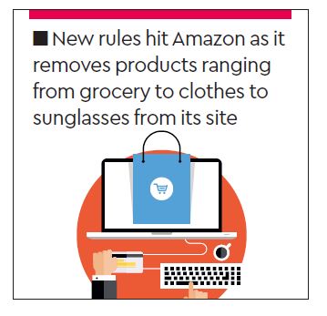 Amazon India faces disruption: Grocery service, several products vanish ...