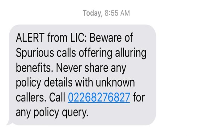 LIC warns customers against spurious calls; Know how you can be tricked ...