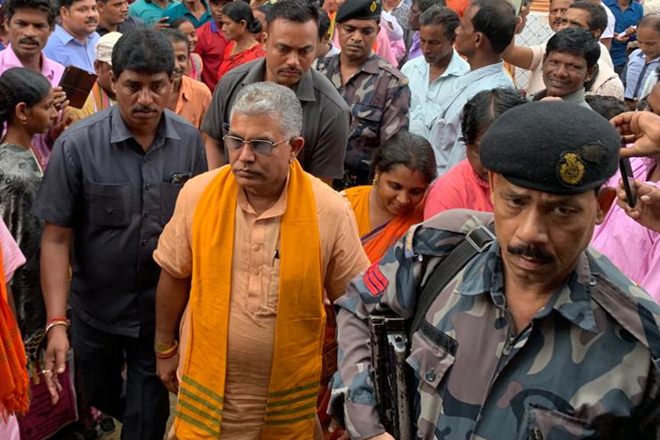 West Bengal: BJP chief Dilip Ghosh sparks controversy, asks workers to “beat TMC men” | The ...