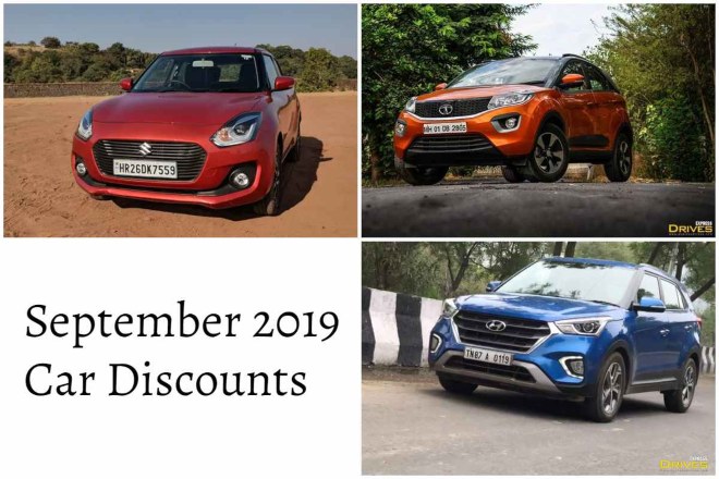 September 2019 car discounts: Massive benefits on Maruti Suzuki ...