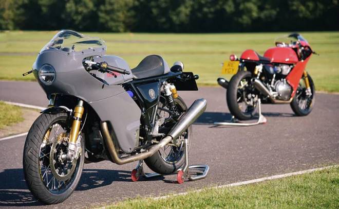 Royal Enfield Nought Tea GT v2.0: Modified Continental GT 650 with 26% ...