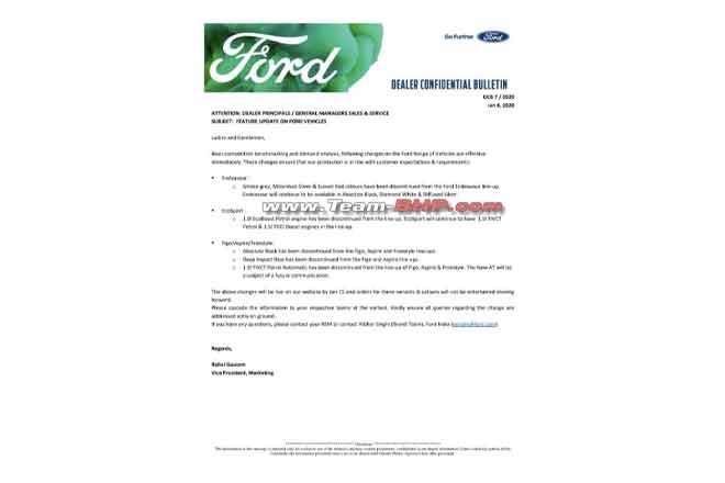Ford Ecosport BS6 launch on January 15: Endeavour launch in March 2020 ...