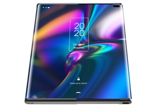 TCL’s ‘futuristic’ new concept smartphone displays can roll and fold ...